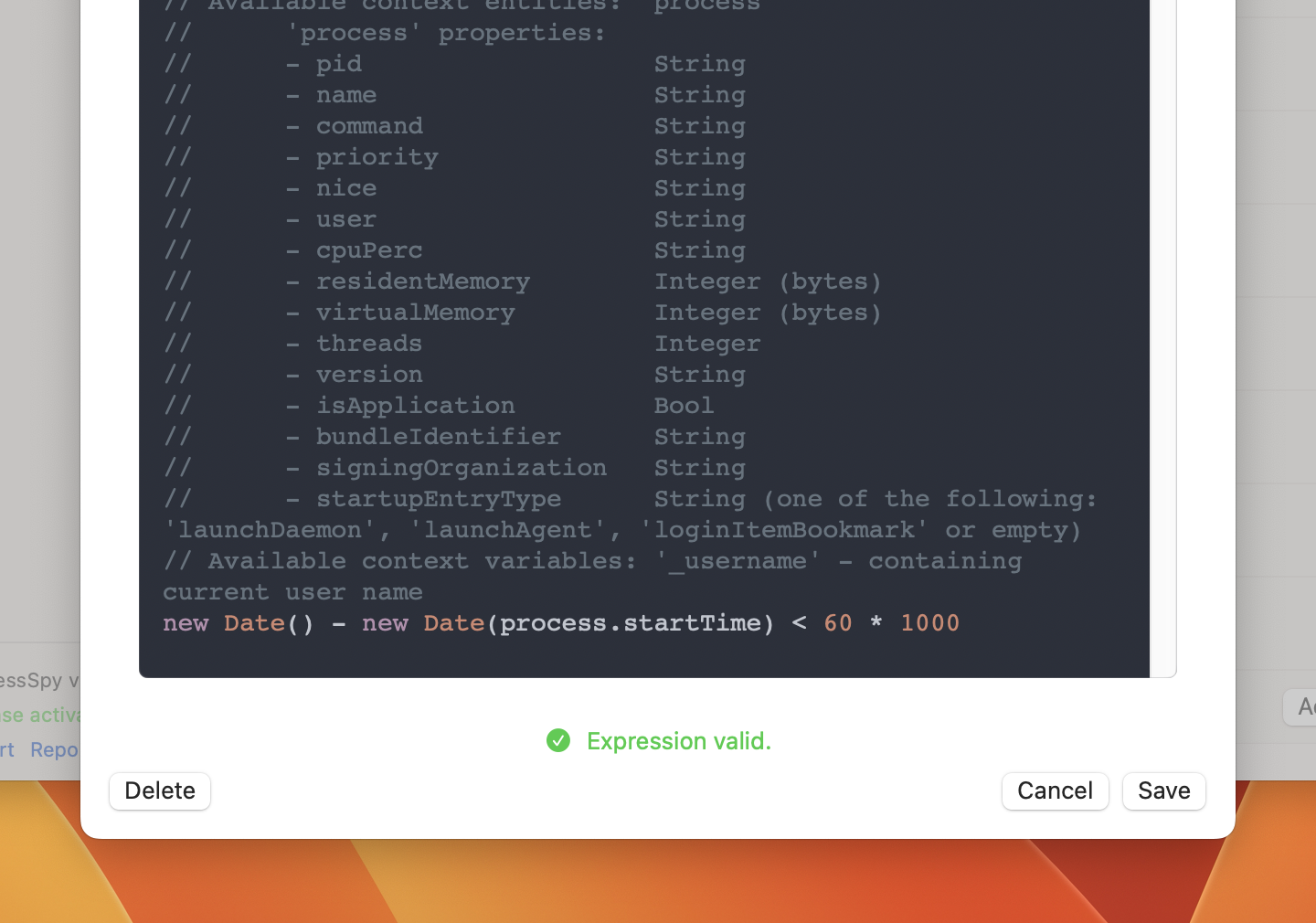 ProcessSpy - Advanced process monitor for macOS